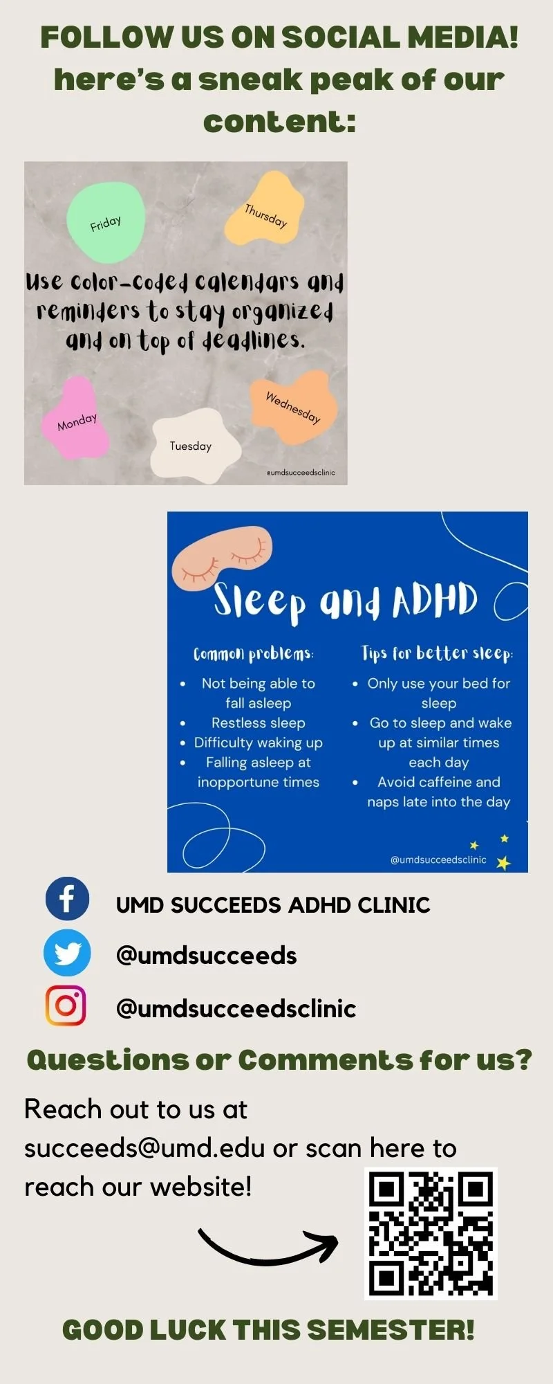 Newsletters — UMD ADHD