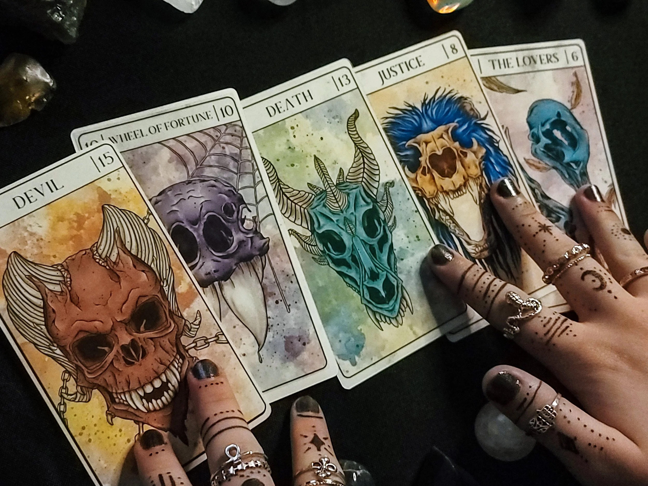 FORTY PROOF SERIES TAROT CARDS AND ARTWORK — THE ILLUSTRATED AUTHOR ...