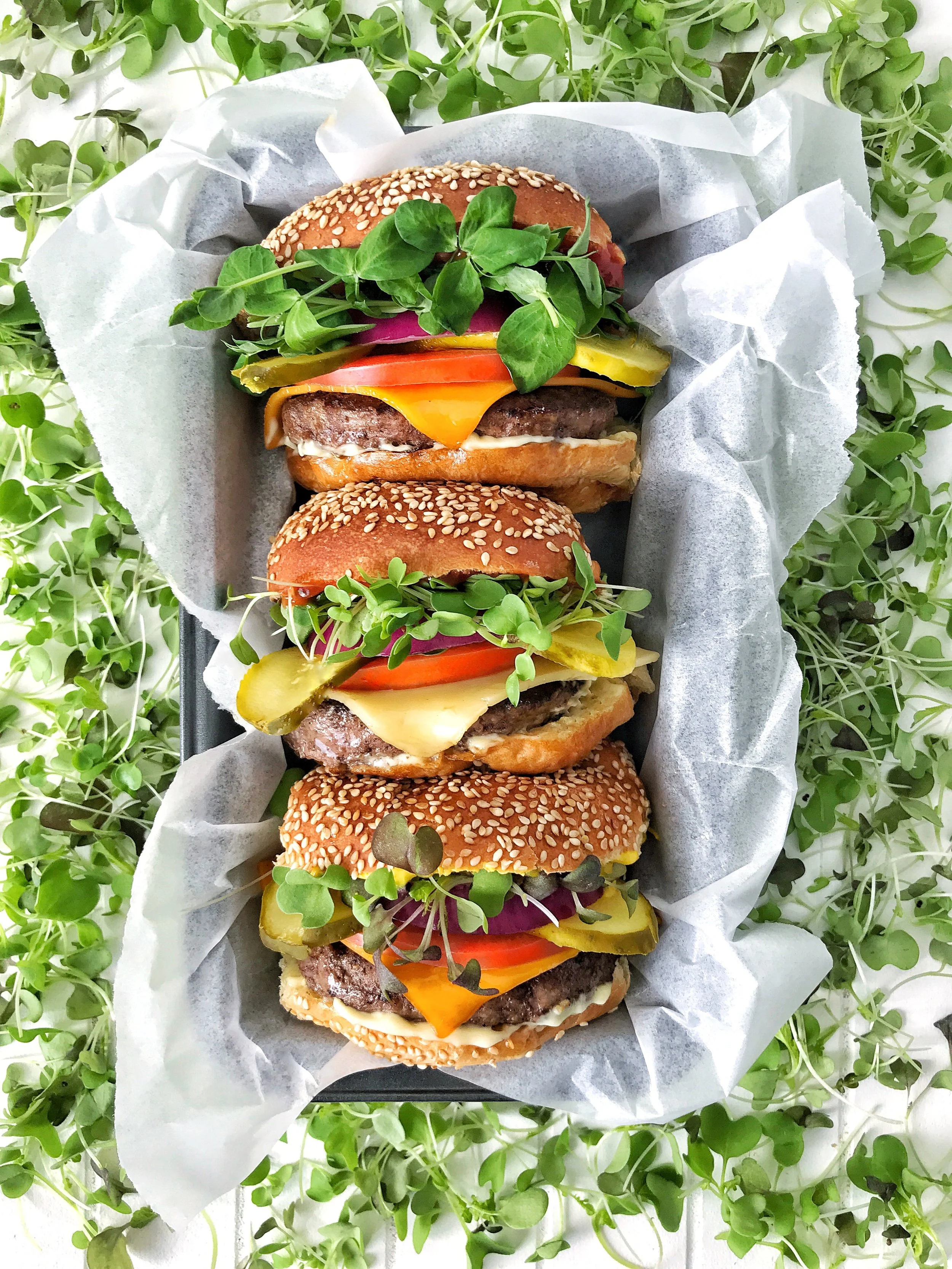 Mighty Micro Burgers — GoodLeaf Farms