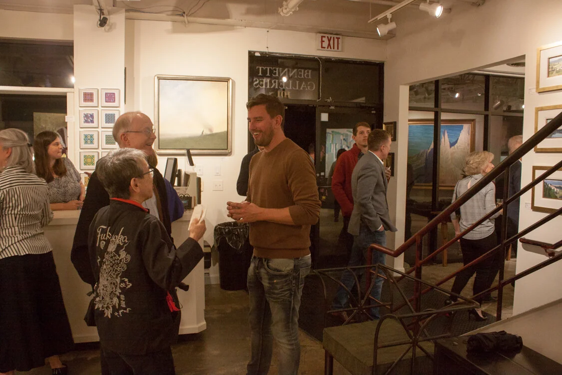 A show in review: Trevor BIG TIME — Bennett Galleries Nashville