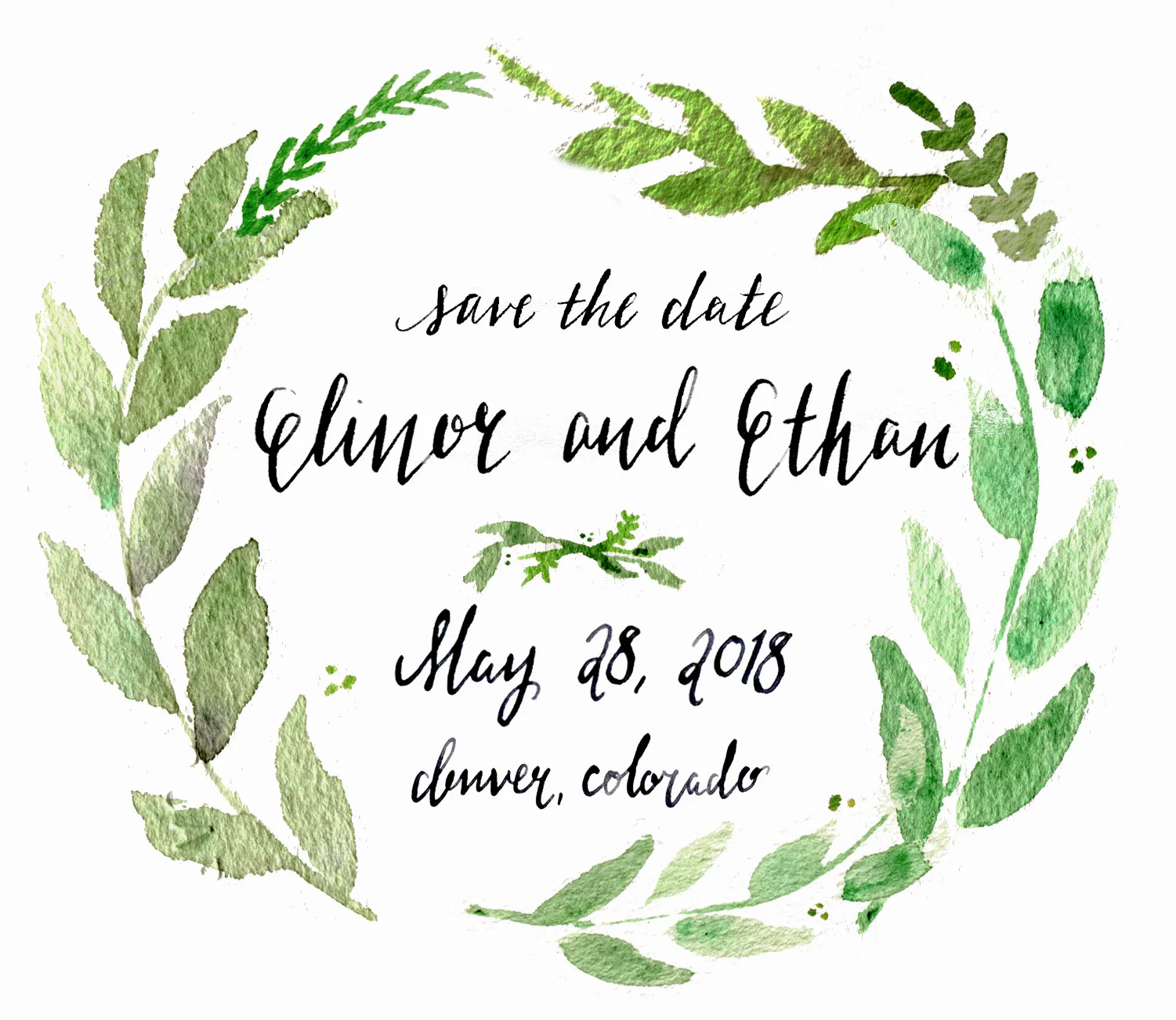 Invitations — Ketubahs and Custom Art by Annie Aqua