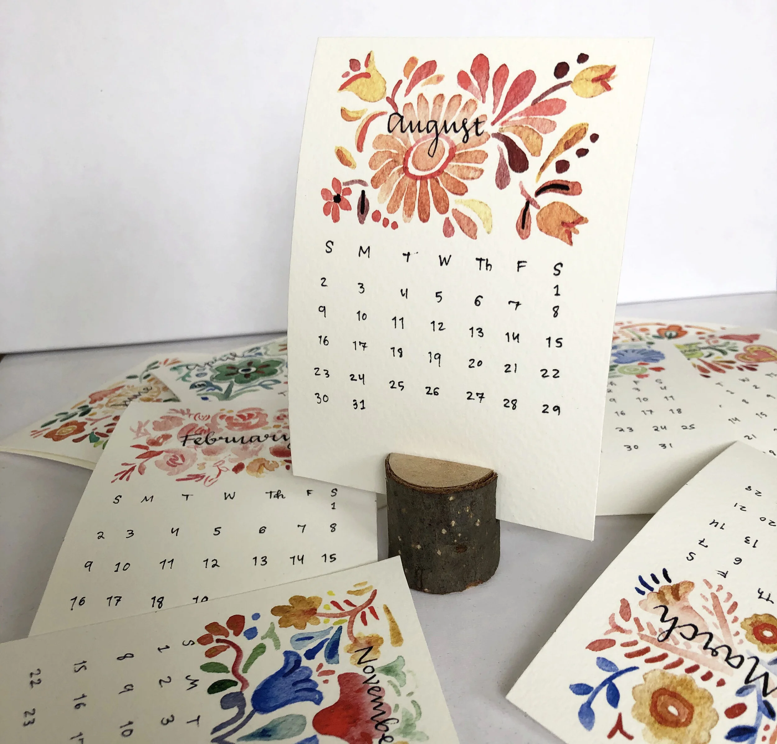 2020 Desk Calendar — Ketubahs and Custom Art by Annie Aqua