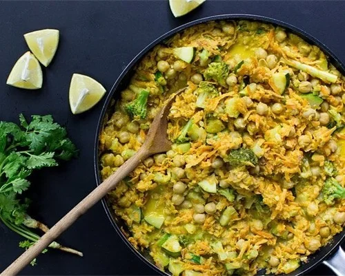 Traditional Yellow Curried Vegetables — Stone Pier Press