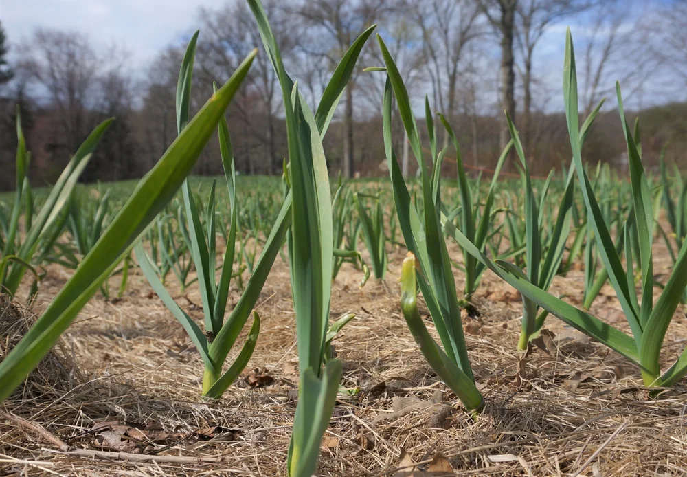 Stages Of Growing Garlic