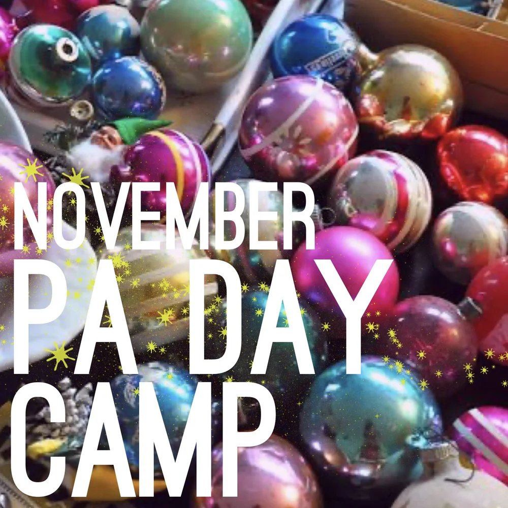 PA DAY CAMP NOVEMBER 2022 — The Imagination Studio