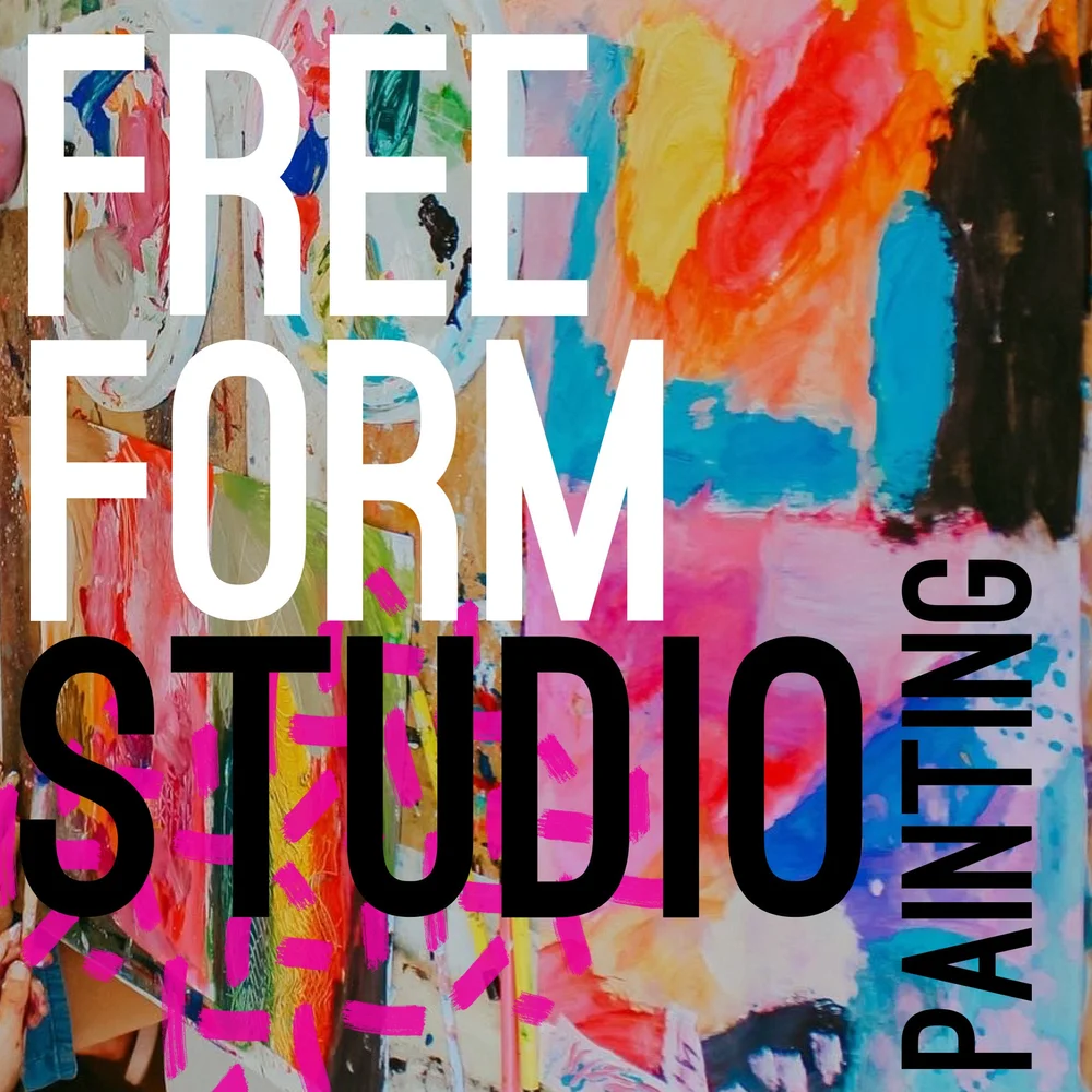 KIDS FREE FORM STUDIO PAINTING SESSION — The Imagination Studio