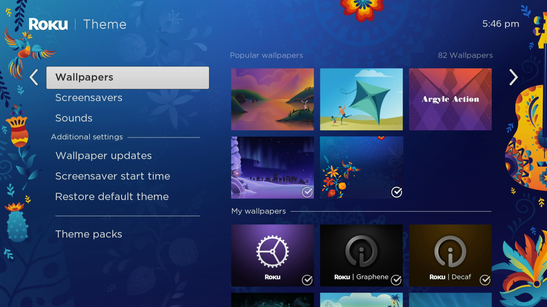 Roku Latino Voices Wallpaper — Karla Salas Design