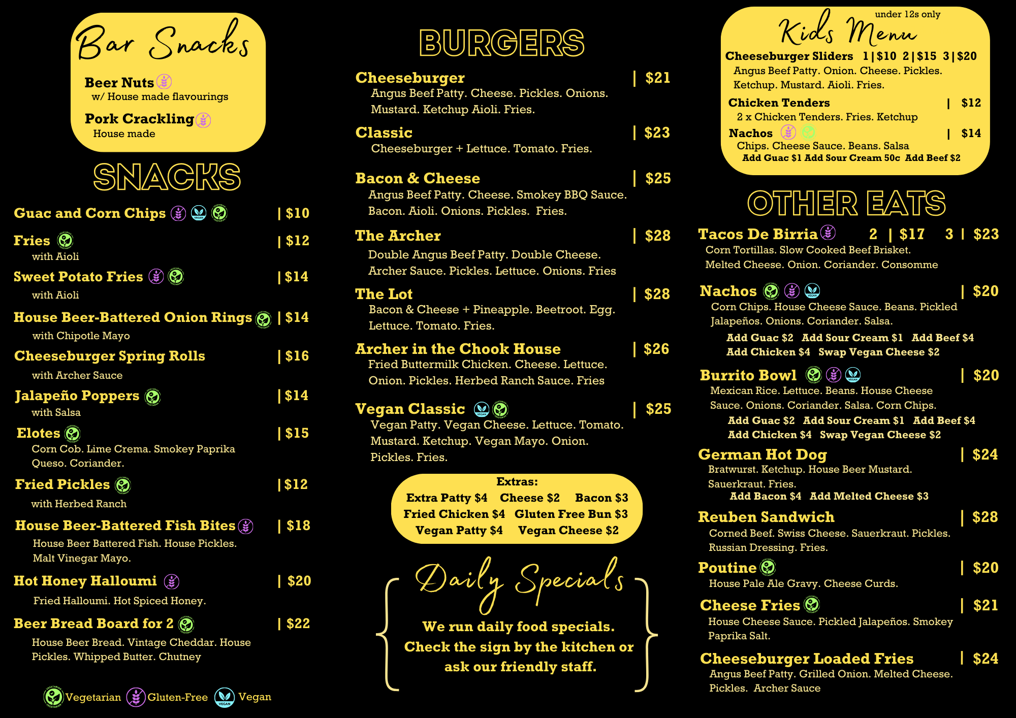 Food — Archer Brewing