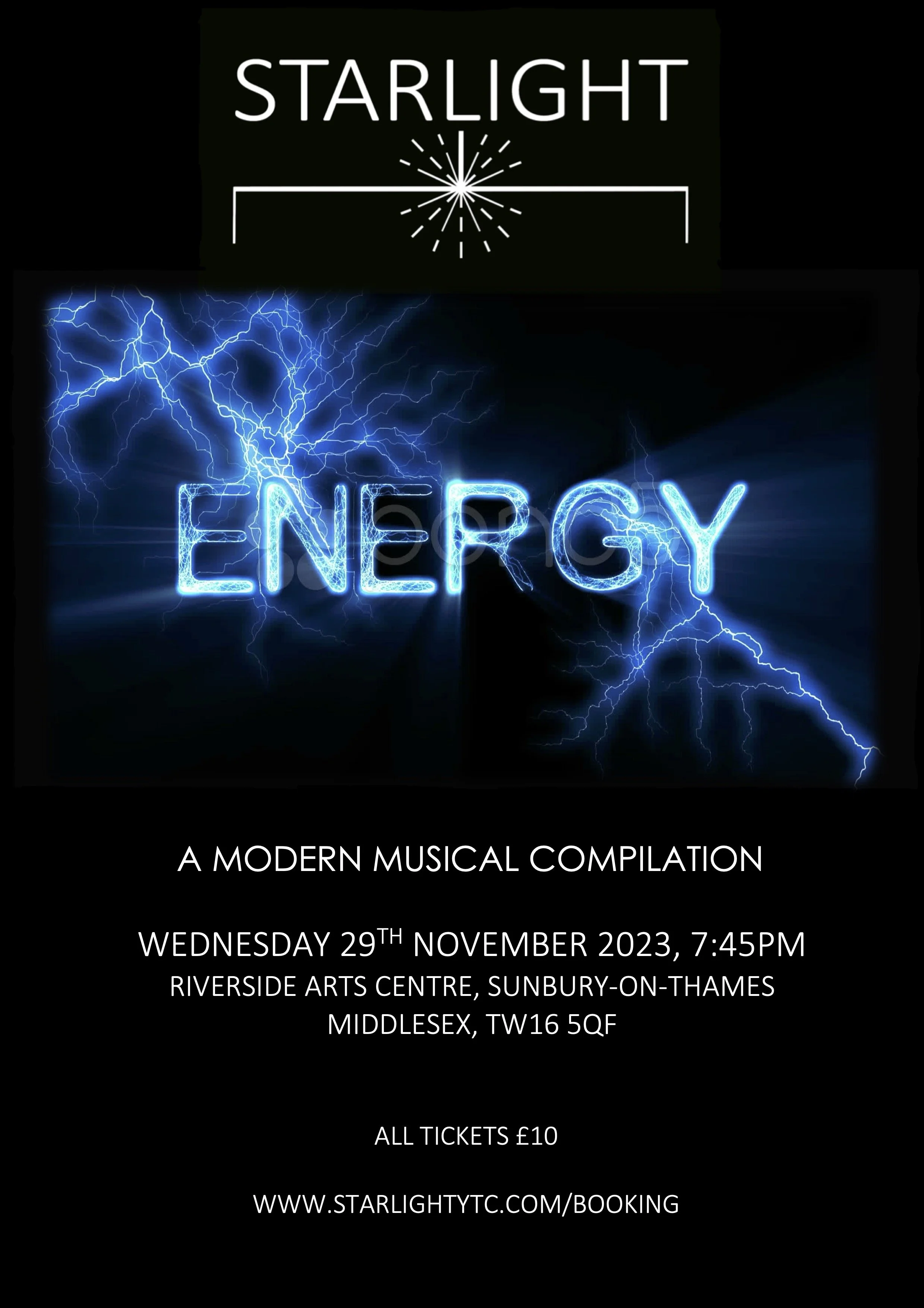 Book Tickets — Starlight Theatre Company