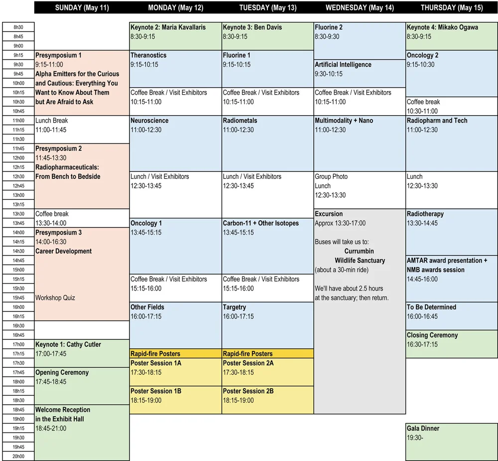 Preliminary Program — srsweb.org
