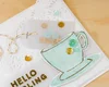 Tea Time Card - Altering Die Cuts — Sprinkled With Glitter