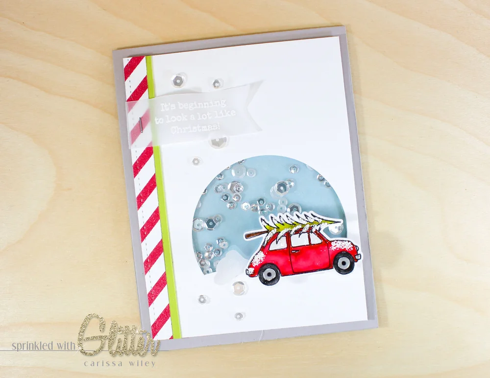 Tis The Season - Adding Snow Effects — Sprinkled With Glitter