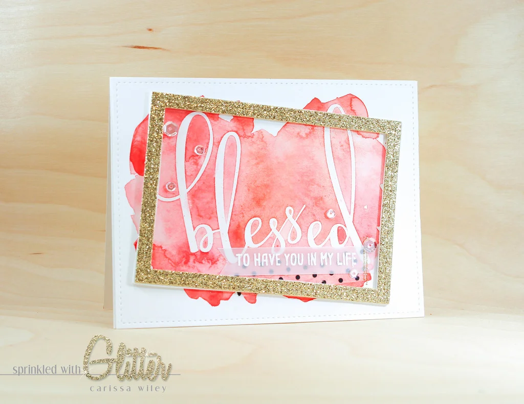 Blessed Watercolor Card Set - Daniel Smith Watercolors — Sprinkled With ...