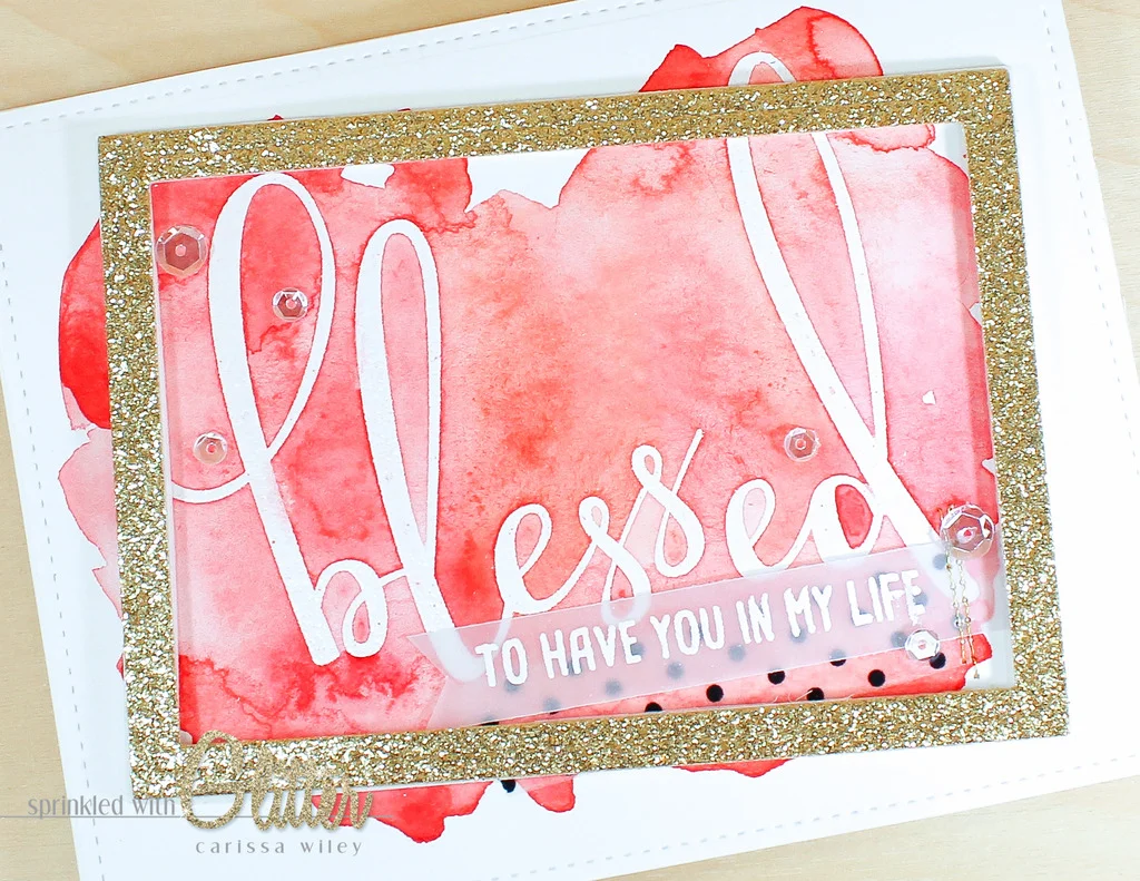 Blessed Watercolor Card Set - Daniel Smith Watercolors — Sprinkled With ...
