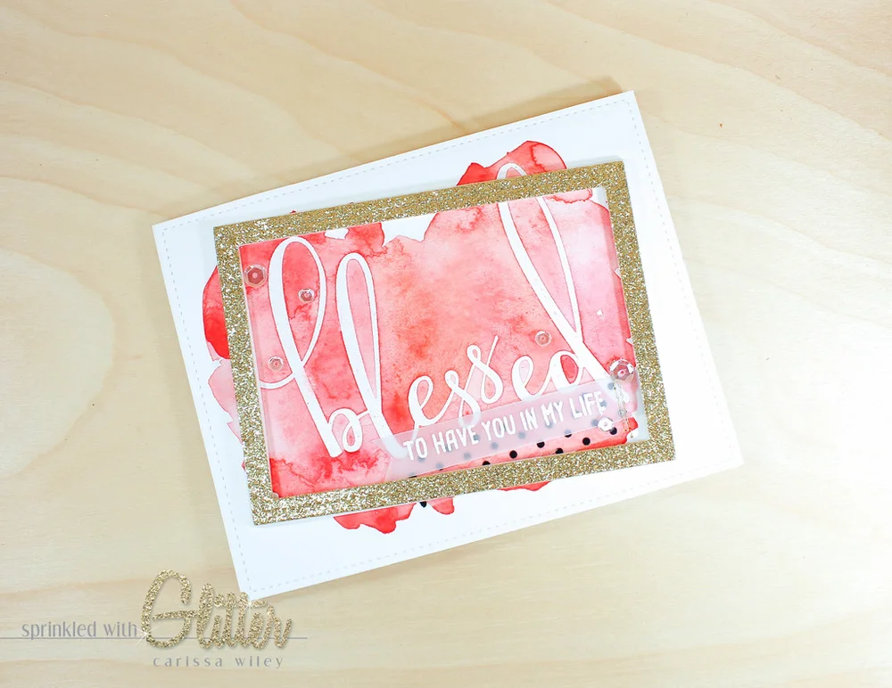 Blessed Watercolor Card Set - Daniel Smith Watercolors — Sprinkled With ...