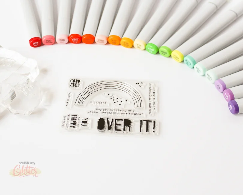 Introducing Over It Mini Stamp Set Gift With Purchase At EllenHutson ...