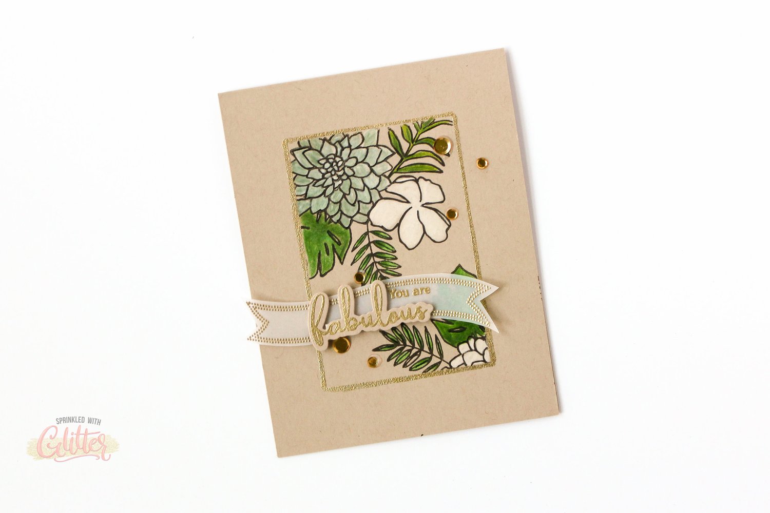 Colored Pencils On Colored Card Stock - Two Quick And Easy Cards ...