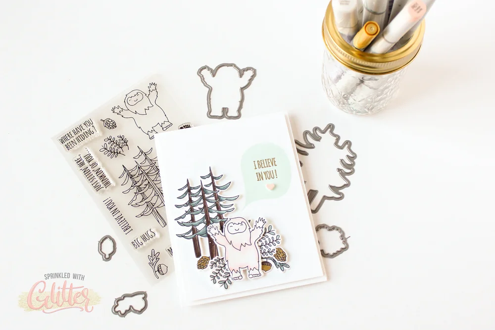 A Quick And Easy Handmade Card Featuring Lil Squatch — Sprinkled With ...