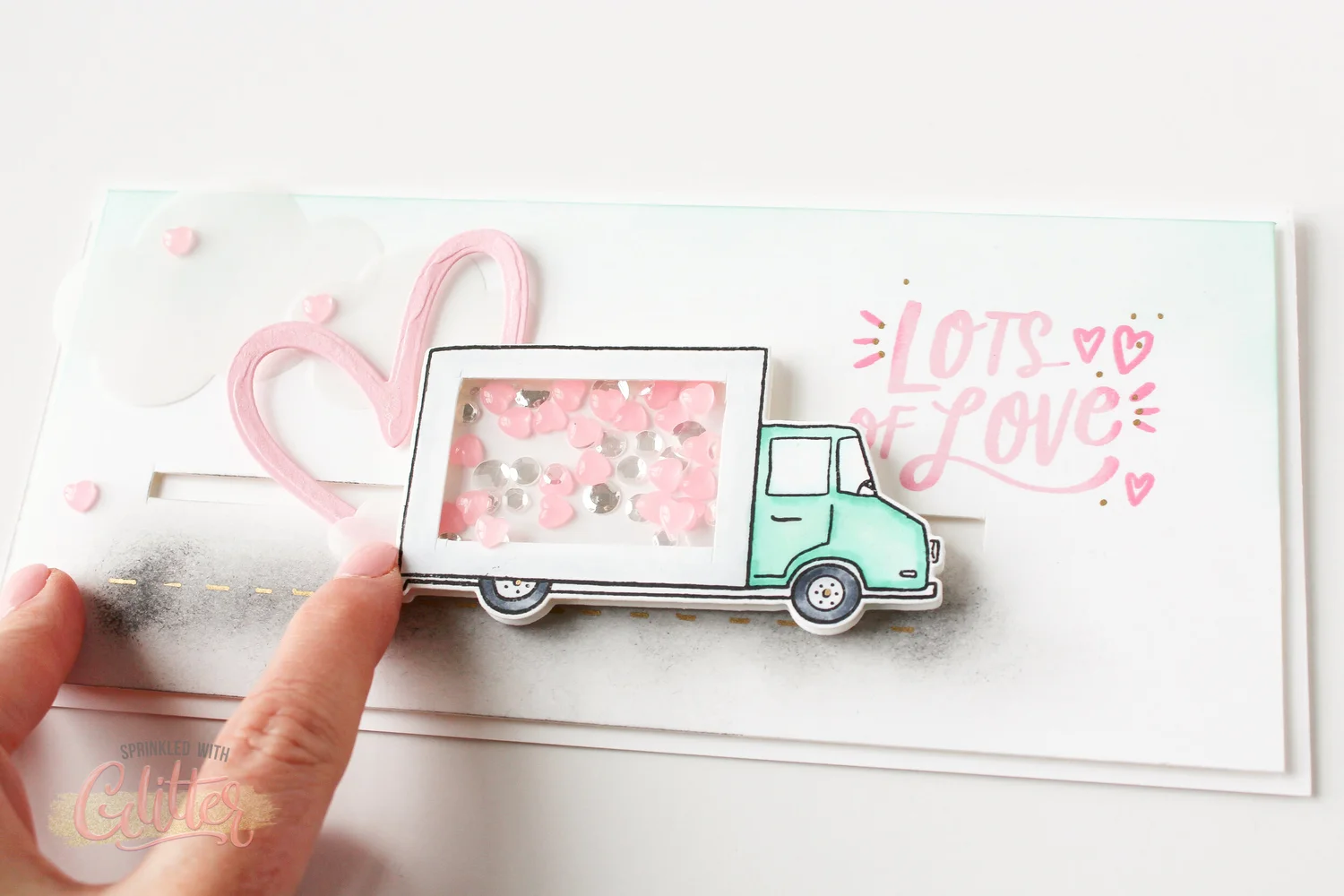 How To Create A Shaker Slider Card — Sprinkled With Glitter