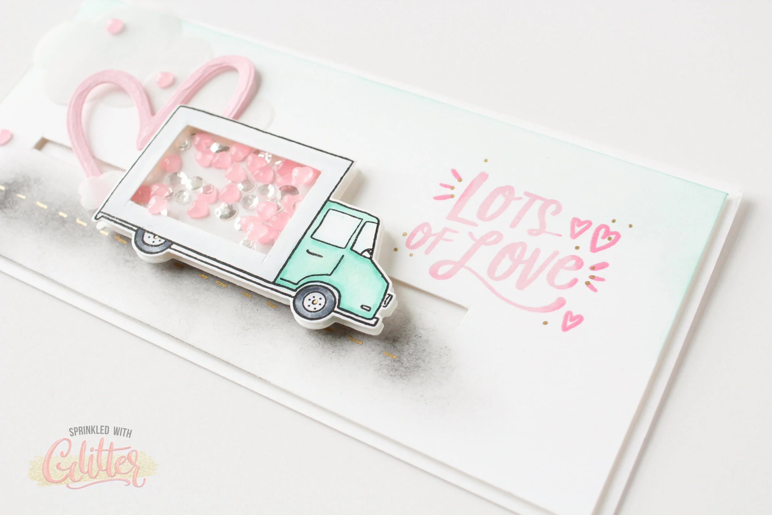 How To Create A Shaker Slider Card — Sprinkled With Glitter