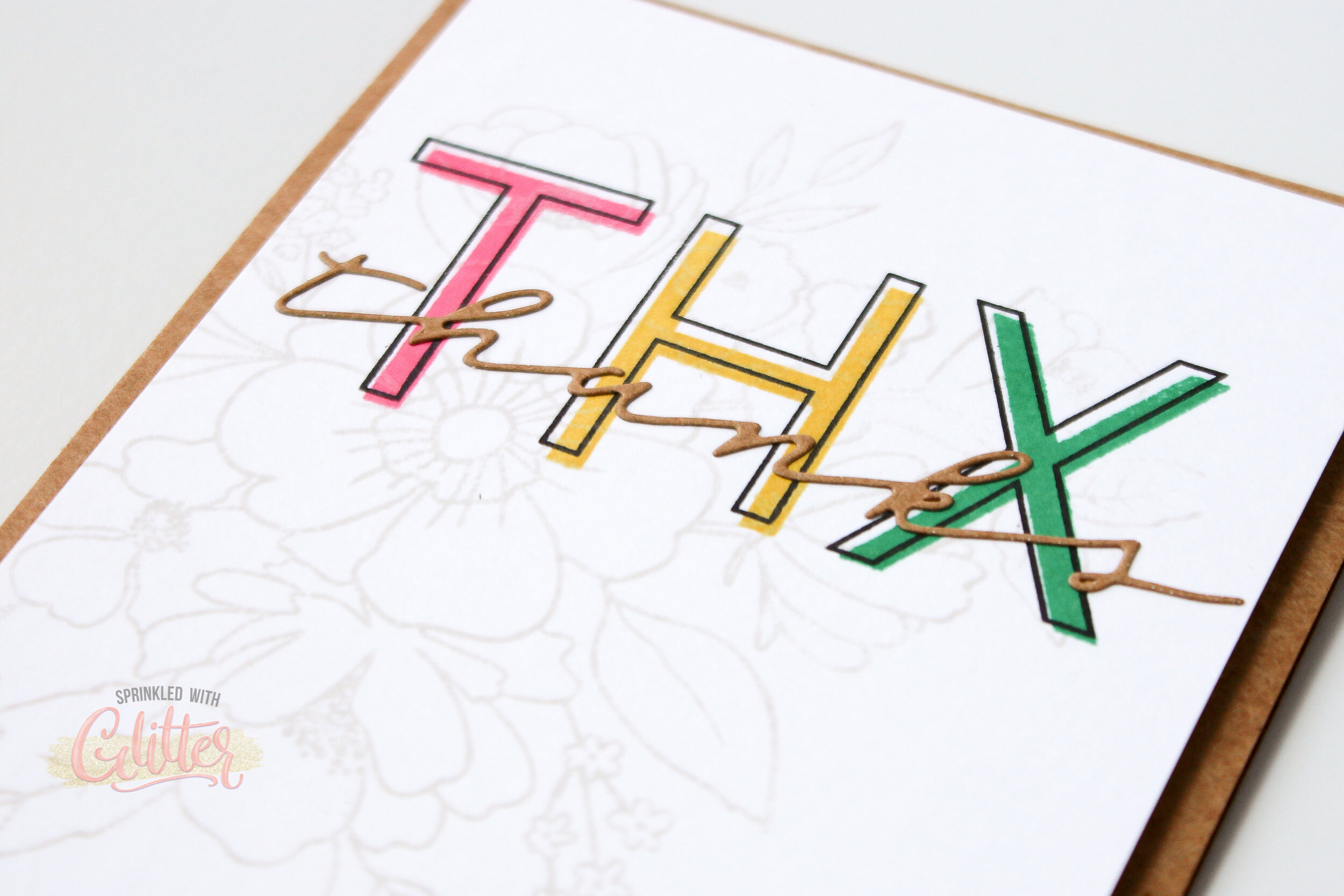 Layered Stamps And Die Cuts - Mass Producing Thank You Cards ...