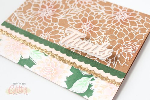 How To Create A Floating Sentiment Card — Sprinkled With Glitter