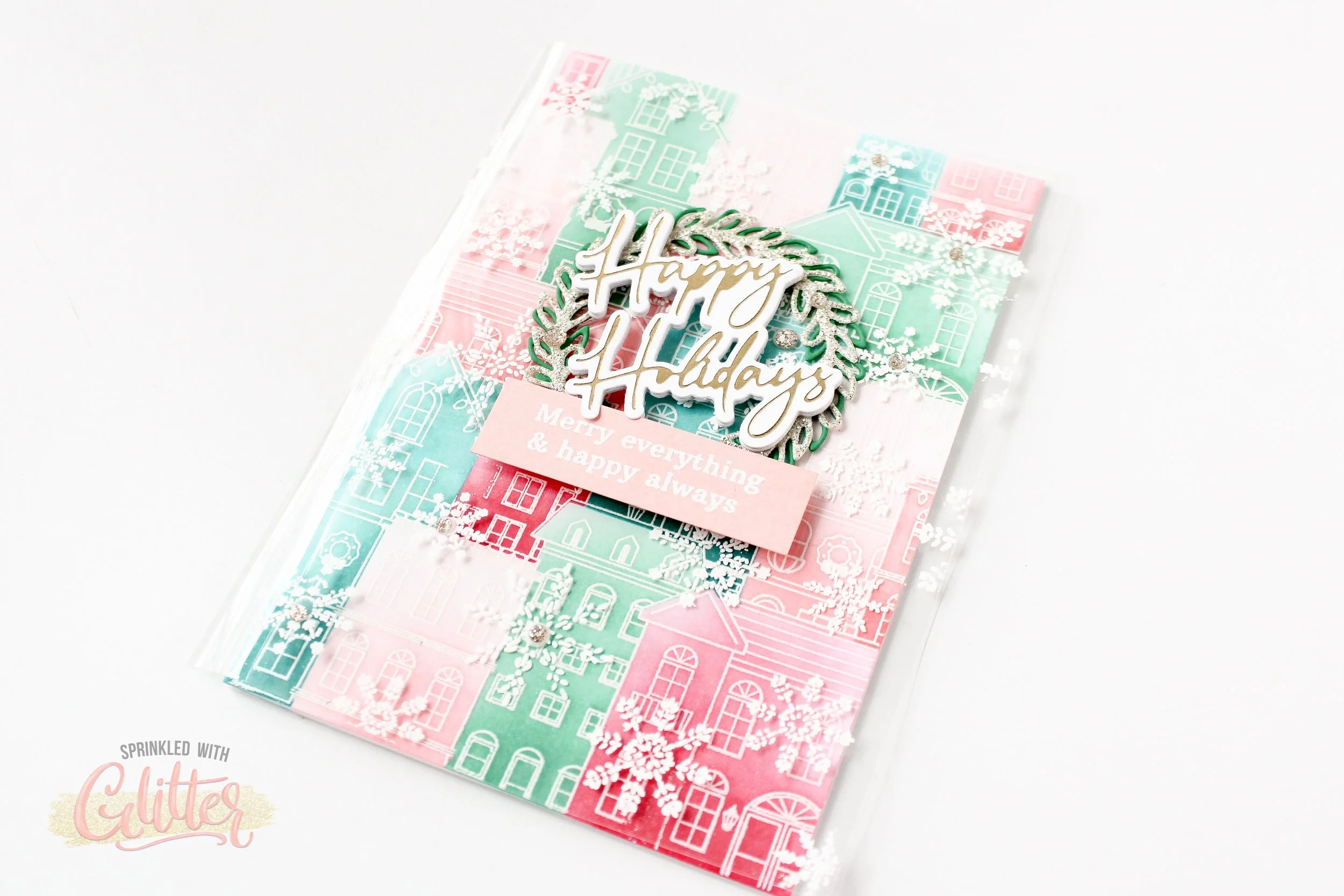 How To Create An Acetate Overlay Card — Sprinkled With Glitter