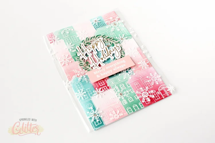 How To Create An Acetate Overlay Card — Sprinkled With Glitter