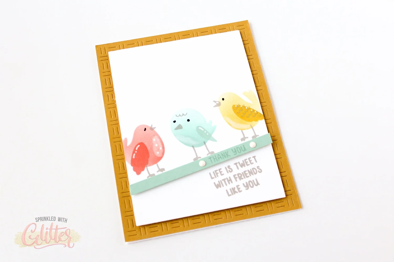 Quick and Easy Ink Blended Cards With The Tweet Life Bundle — Sprinkled ...