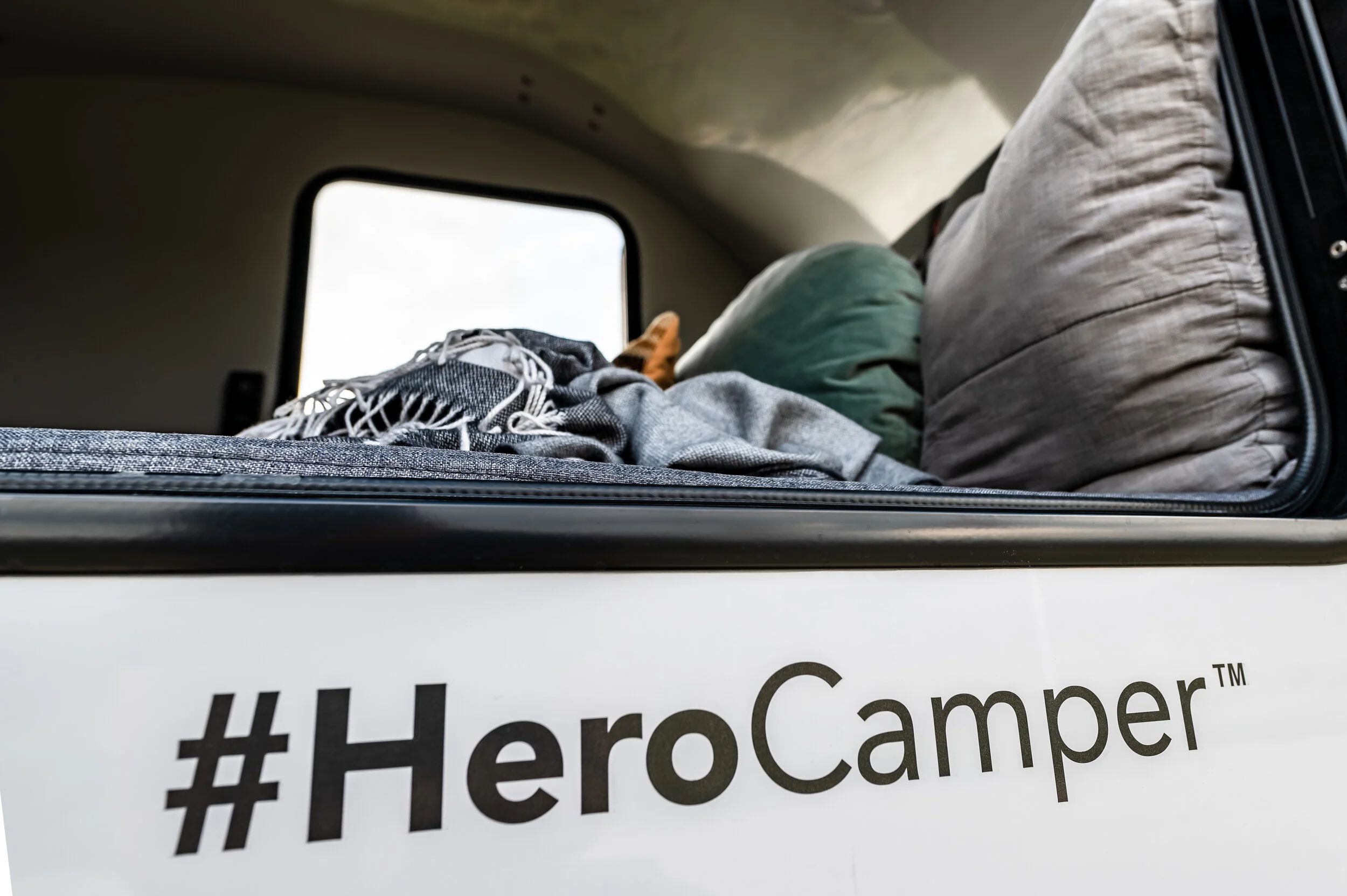 Hero Camper er designet for komfort og enkelhet. — Hero Camper