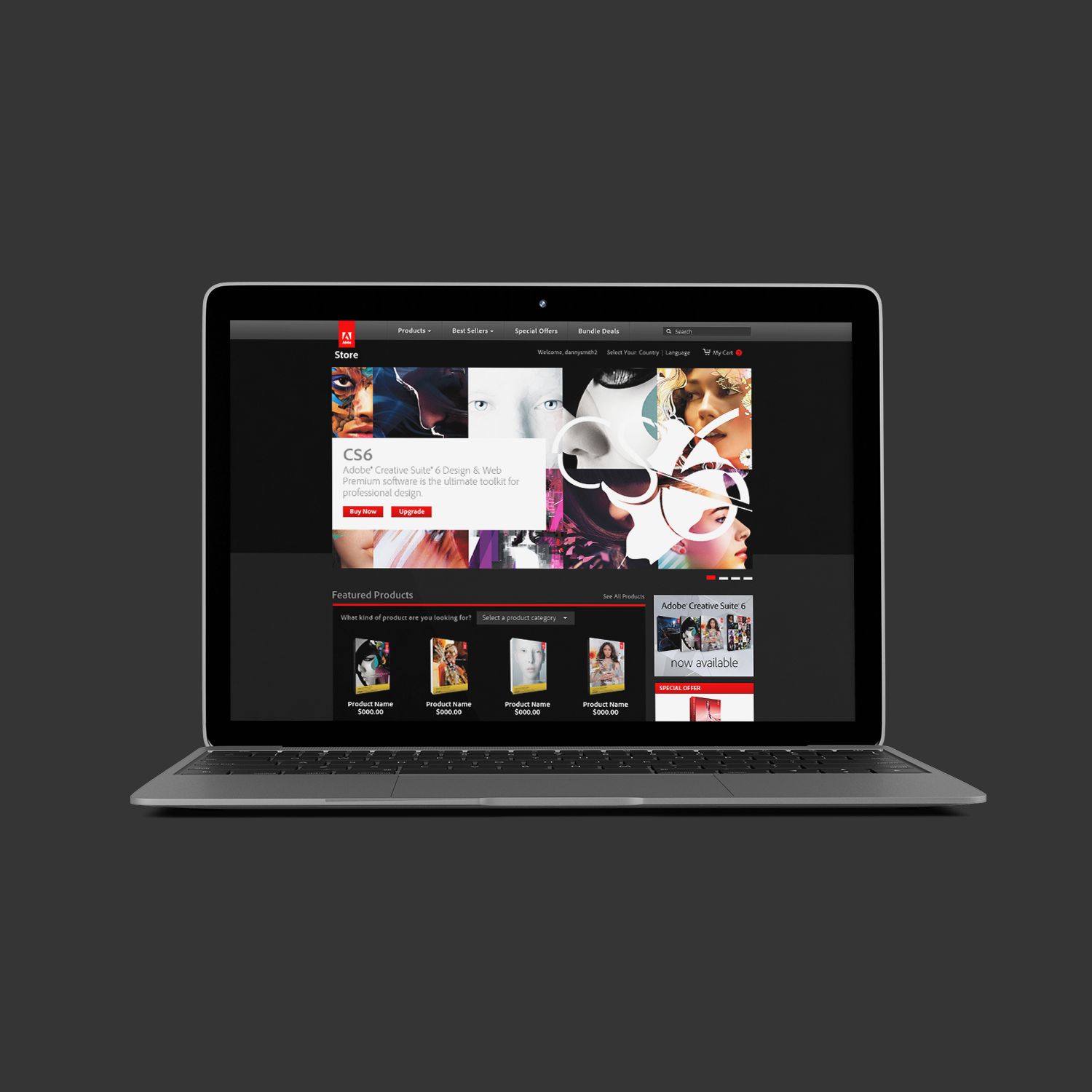 Adobe Store — Chris Deslauriers Design