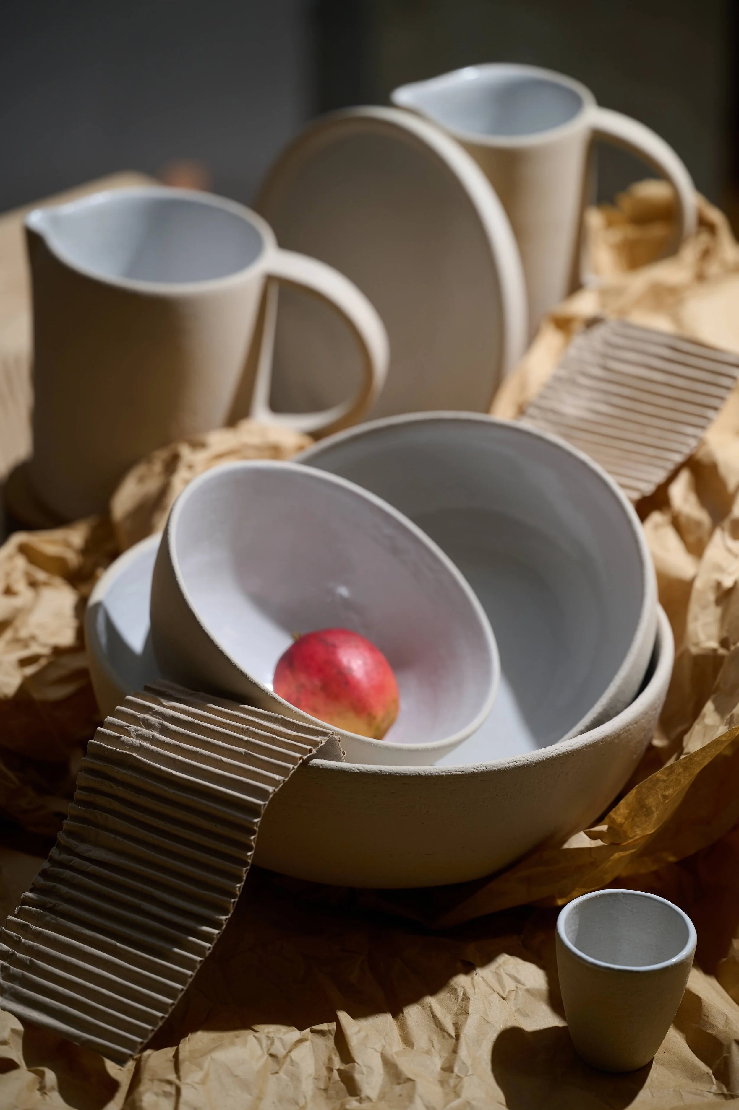 Handmade Stoneware Large Fruit Bowl — Creating Comfort Lab Handmade ...