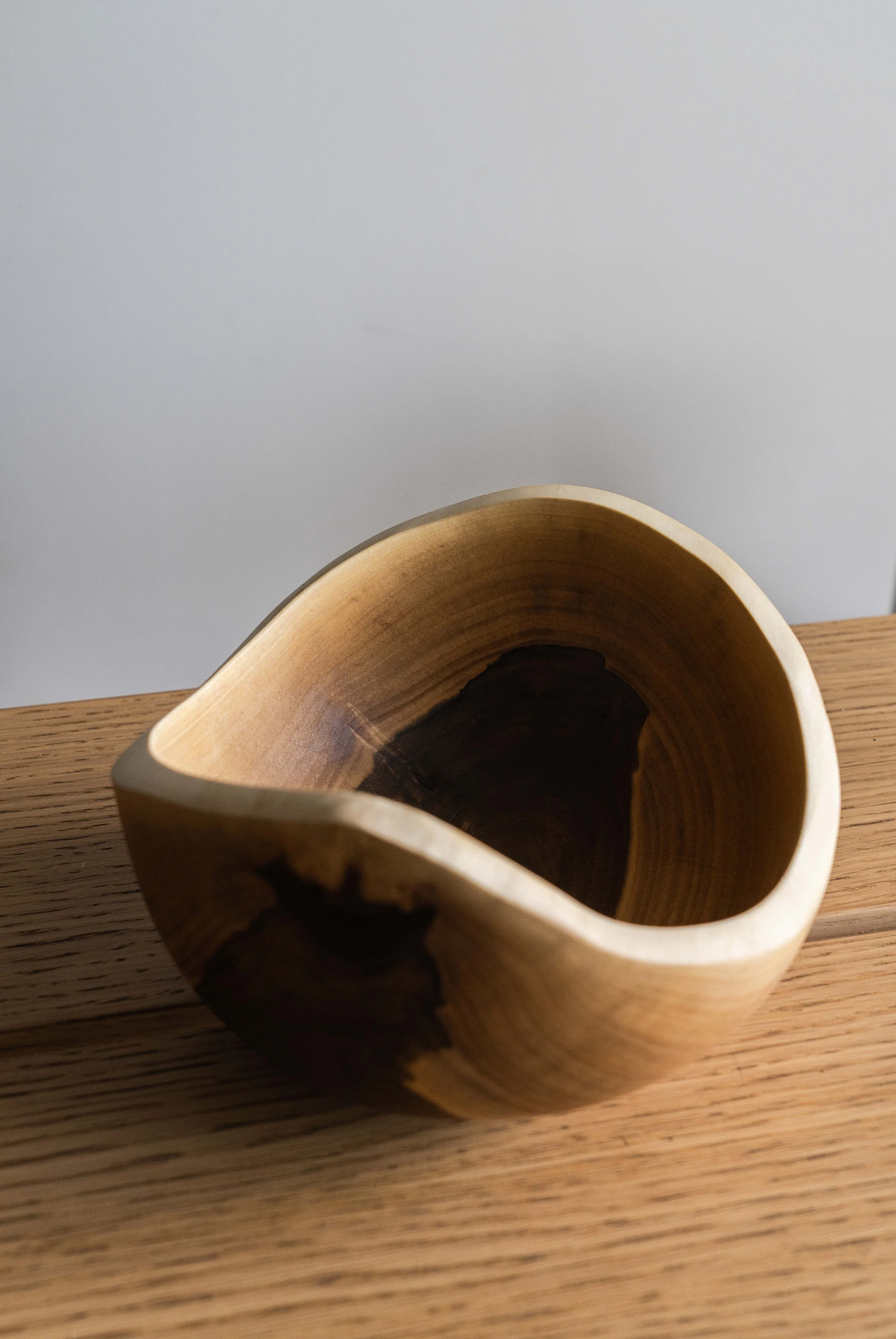 Hand Carved Small Boat Shaped Wood Bowl — Creating Comfort Lab Handmade ...