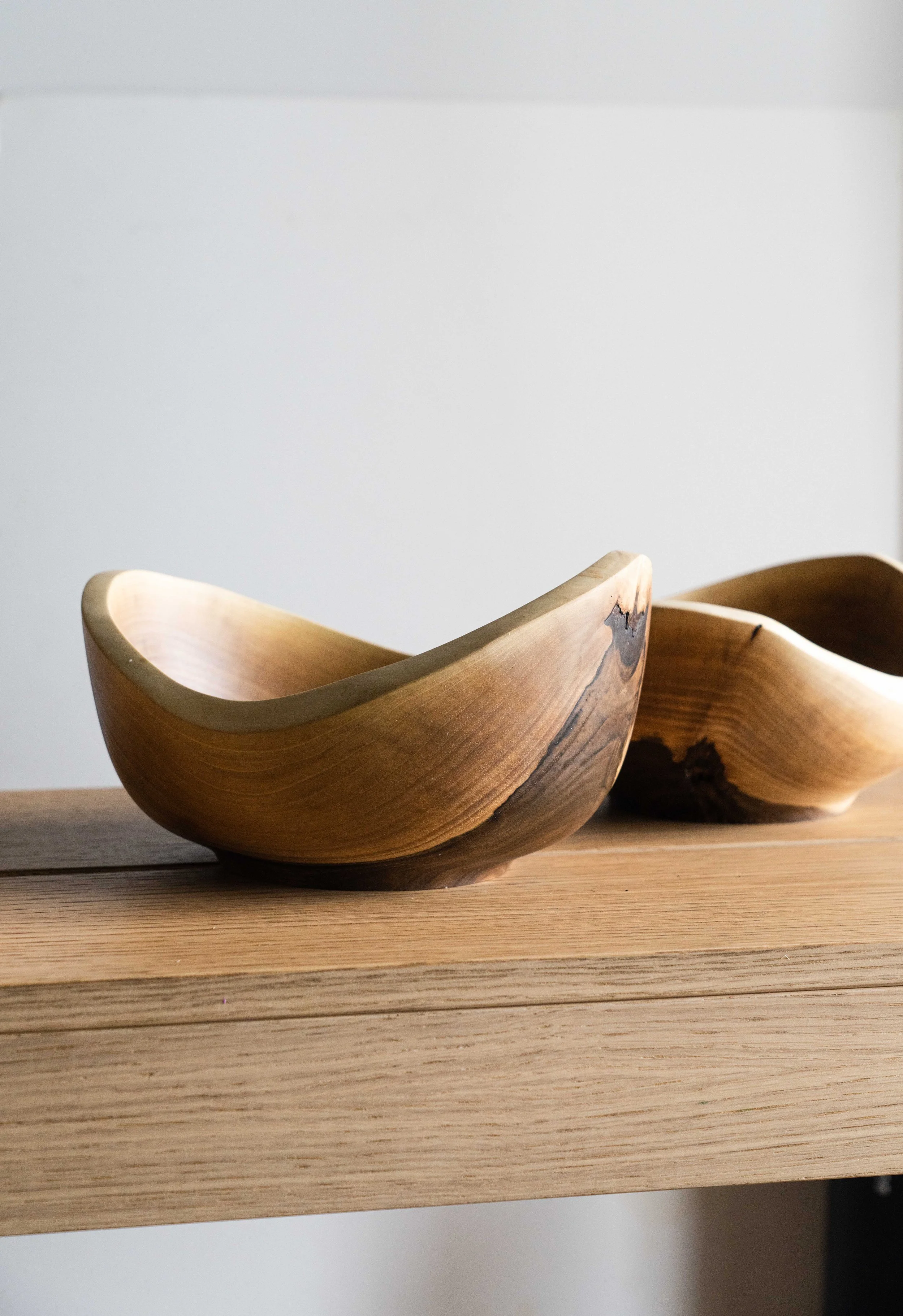 Hand Carved Small Boat Shaped Wood Bowl — Creating Comfort Lab Handmade ...