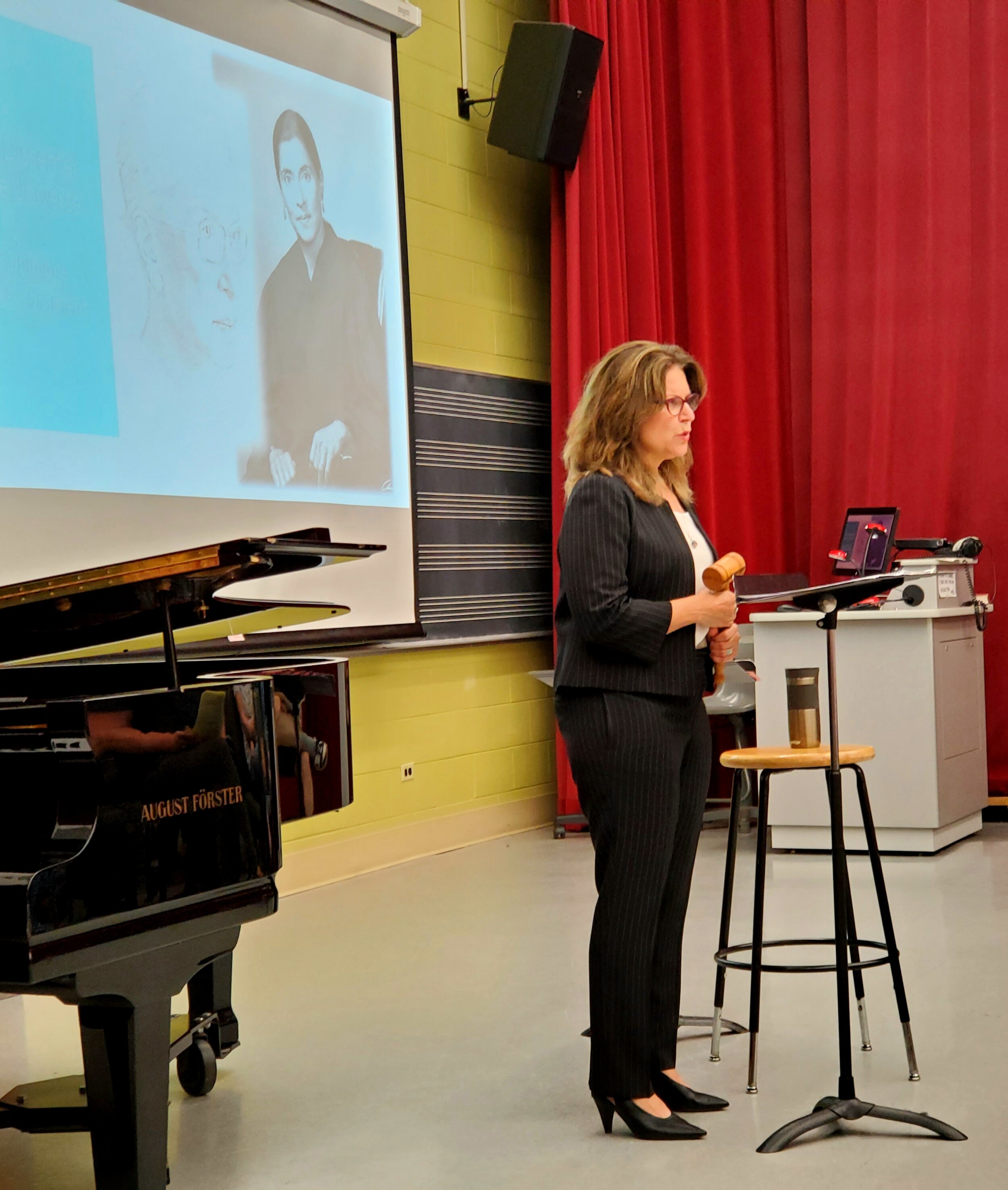 Composer & Vocalist Celebrates Supreme Court Justice Ruth Bader ...