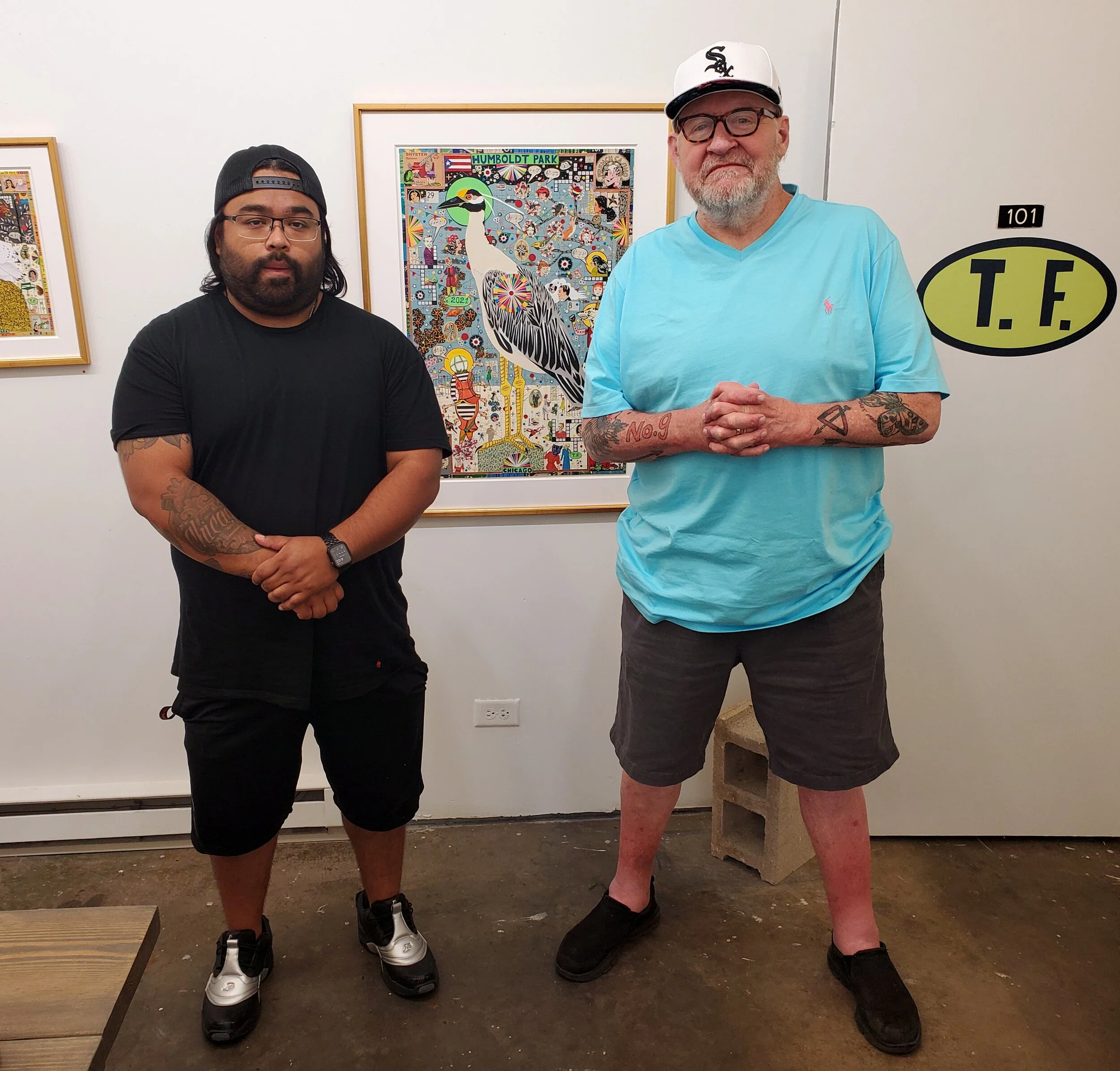 Paying Tribute: Tony Fitzpatrick Creates Mural For Steppenwolf — The ...