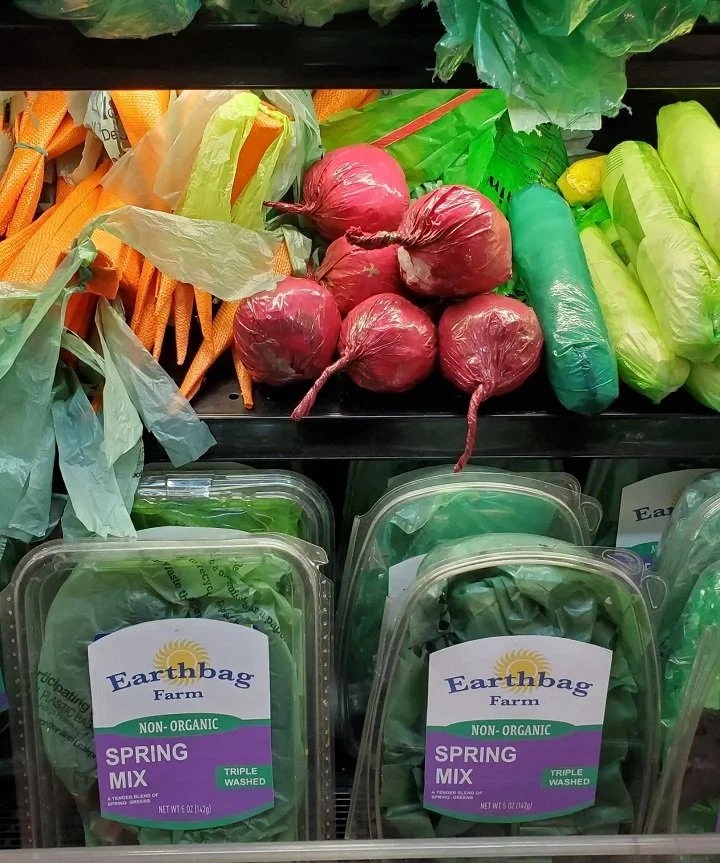 It's All Plastic, All the Time at The Plastic Bag Store — The Arts Section