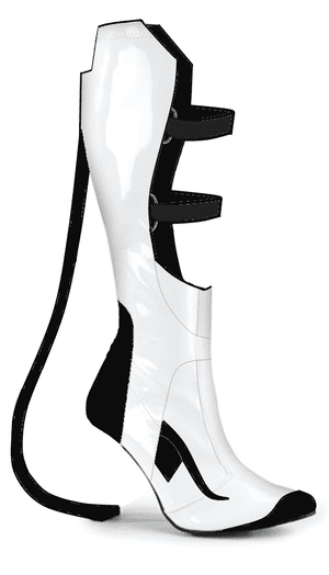 Chell's Portal 2 long fall boots — Alcaria Cosplay