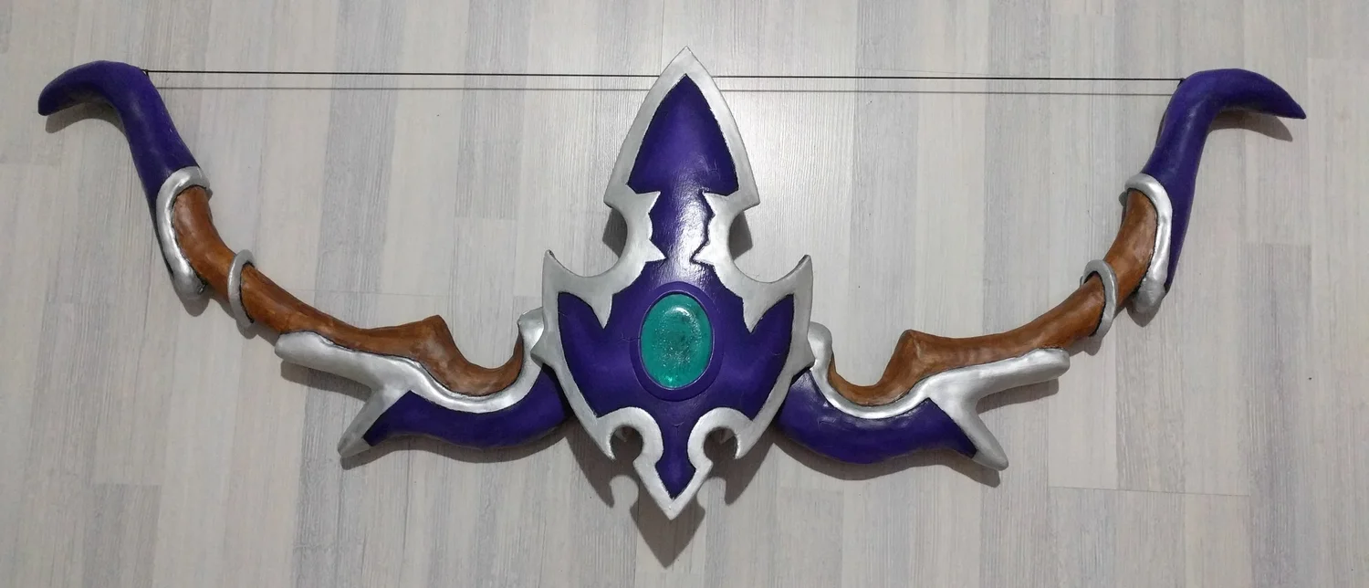 Sylvanas' Warcraft (Heroes of the Storm) bow — Alcaria Cosplay
