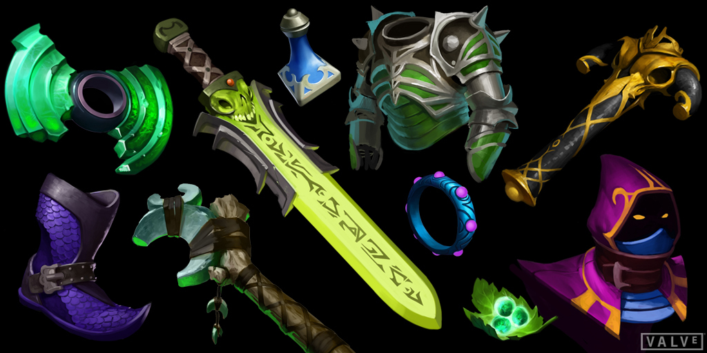 DOTA2: Items — Drew Wolf ART