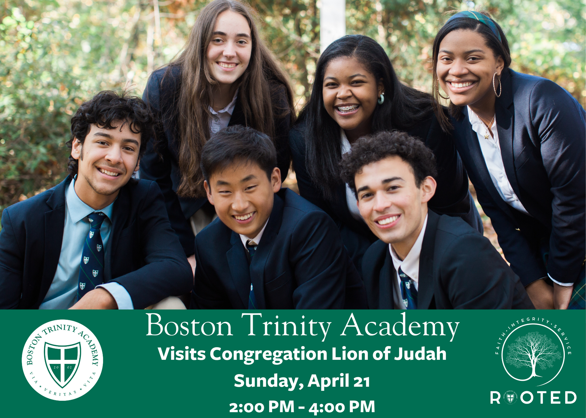 Boston Trinity Academy Visits Congregation Lion of Judah — Lion of Judah