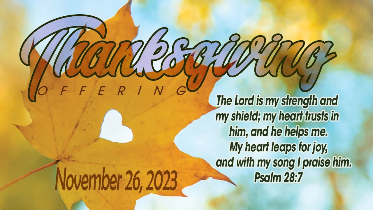 Thanksgivin Offering — Lion of Judah