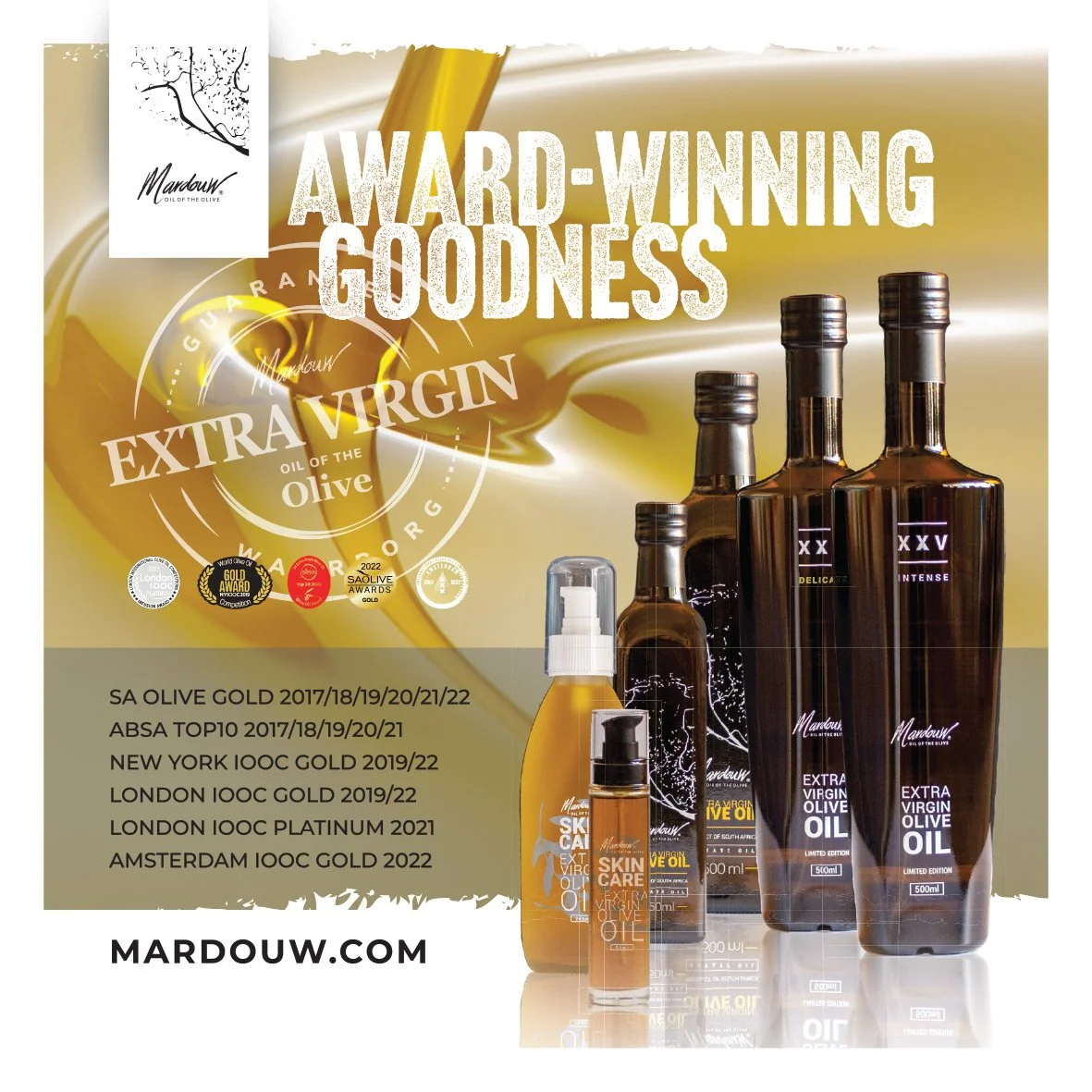 Mardouw Extra Virgin Olive Oil — EVOOSA