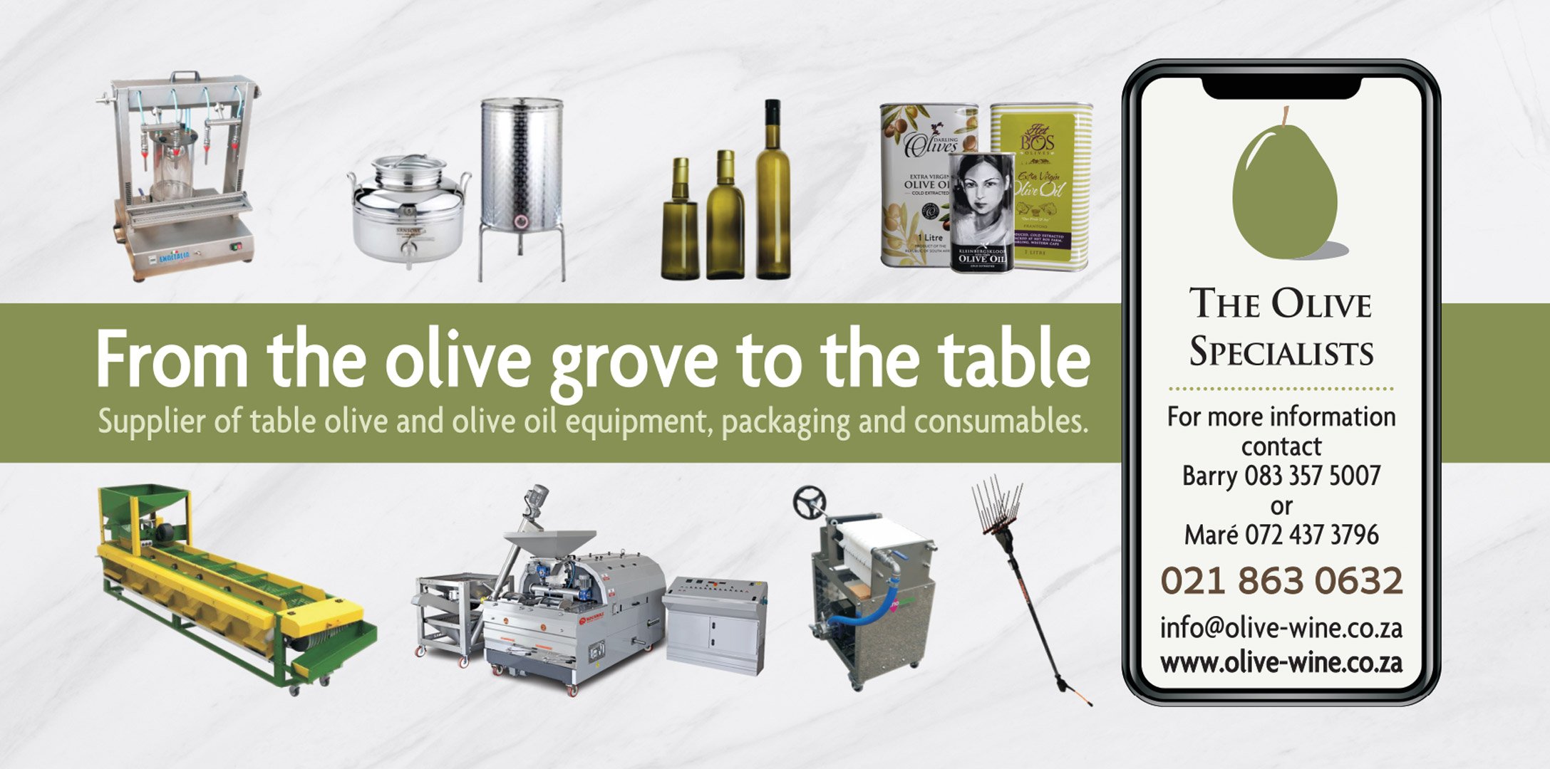 Table Olives of South Africa — EVOOSA