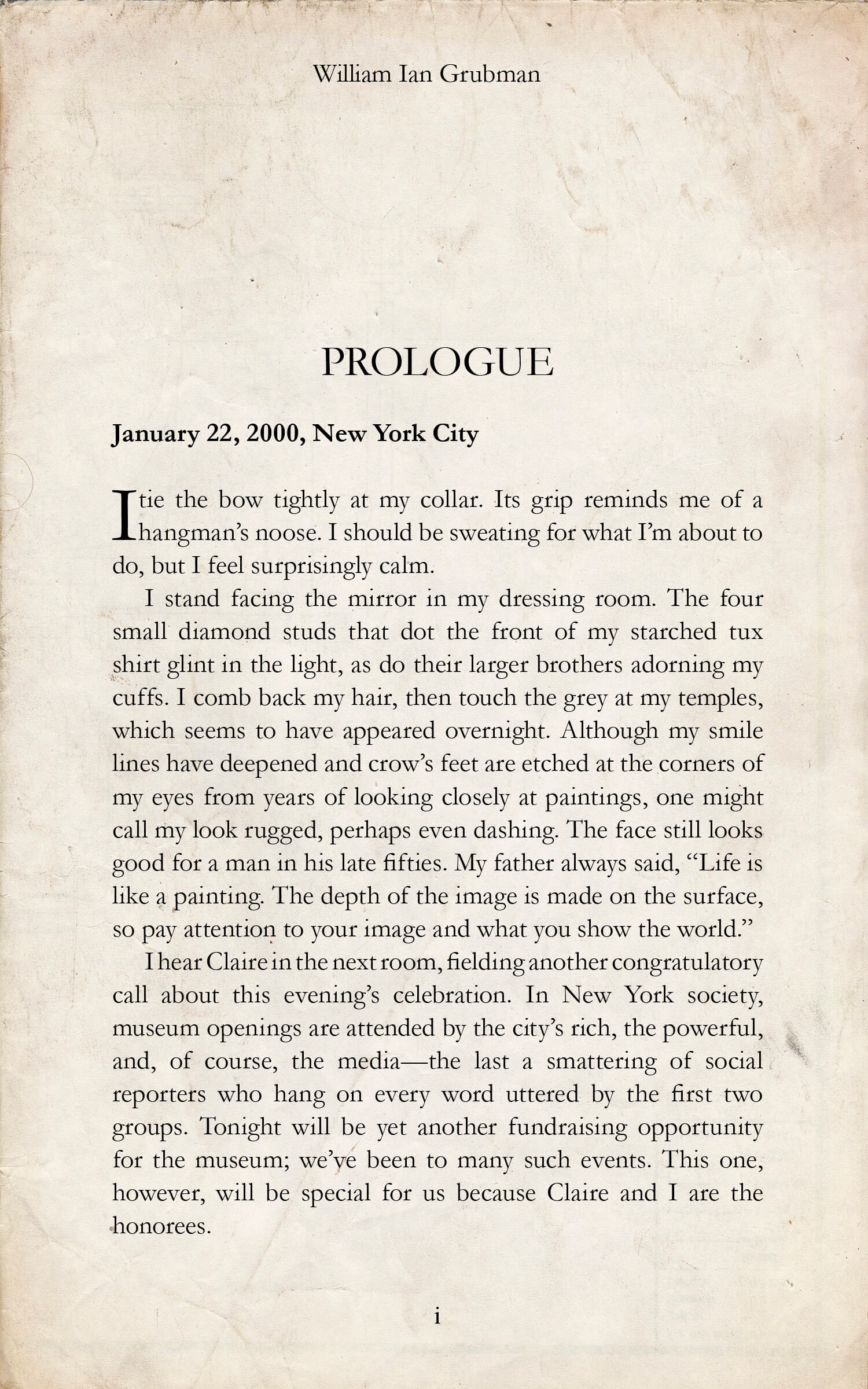 Read A Sample — "The Storm over Paris" by William Grubman