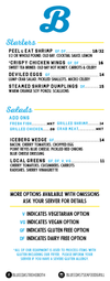 View Our Menu | Seafood in Rehoboth Beach | Bluecoast