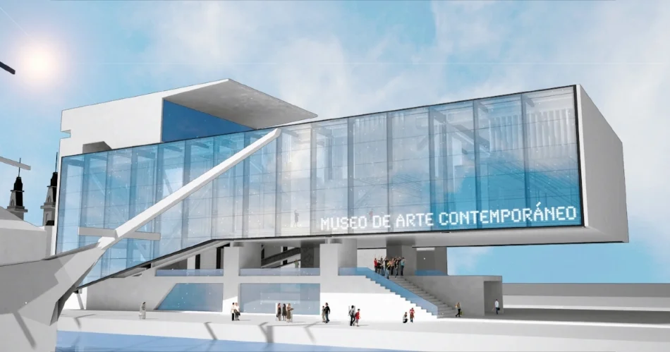Modern Art Gallery Exterior