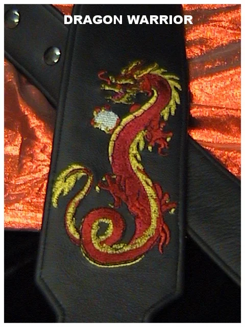 Portfolio I — Custom Leather Guitar Straps