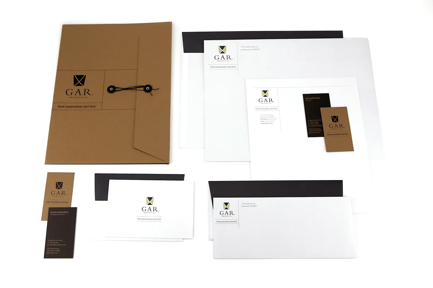 GAR Products Brand Identity — Alex Fabrizio