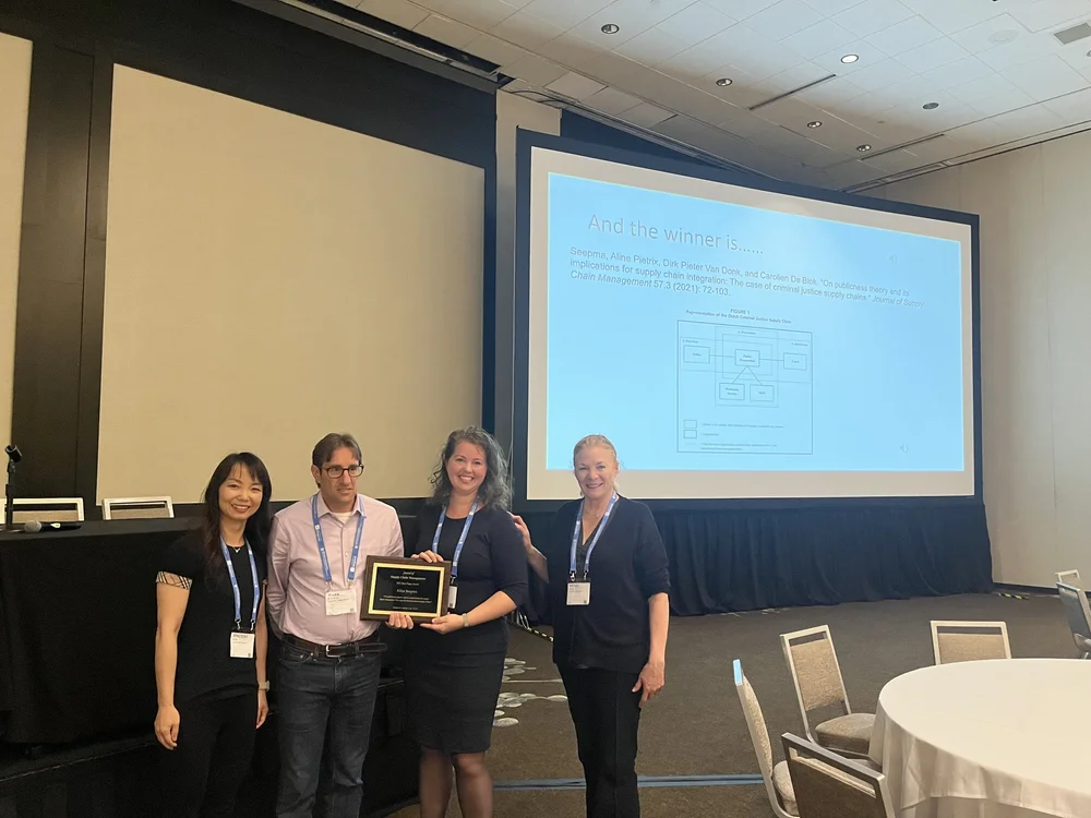 2022 SCM Best Paper Award Winners — Journal of Supply Chain Management